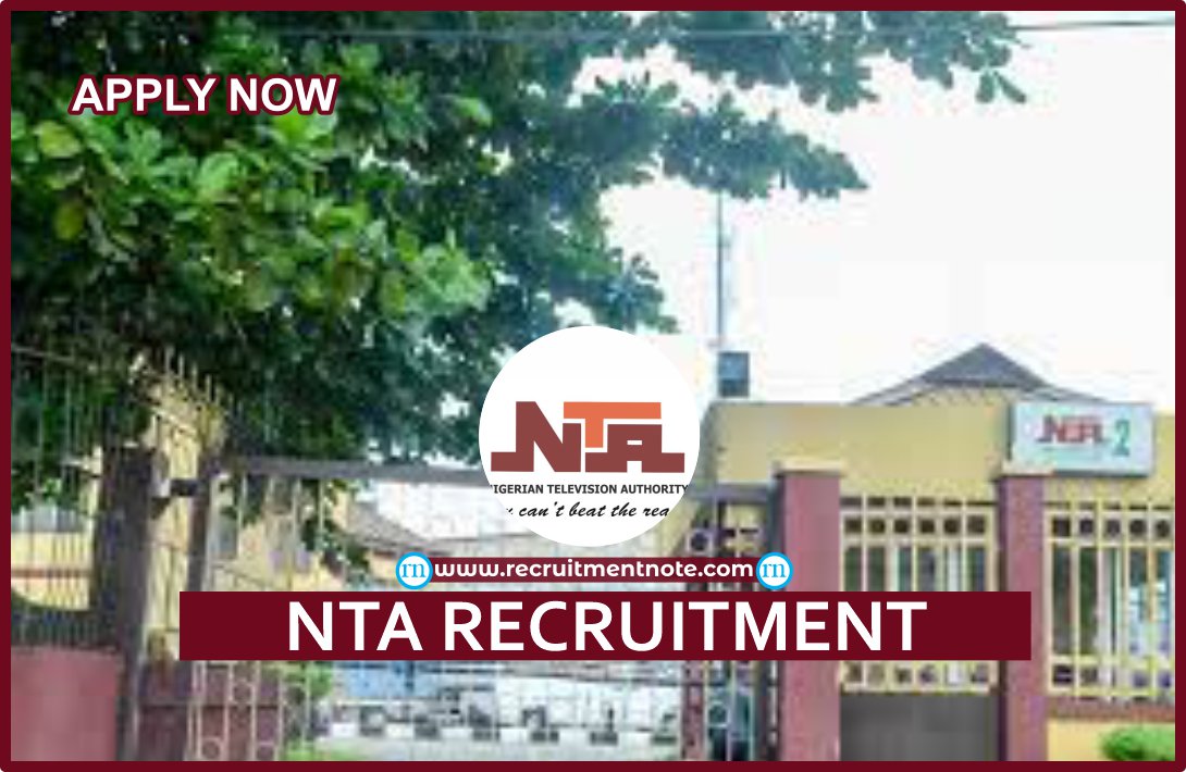 NTA Recruitment 2023/2024 Application Form Portal - www.nta.ng